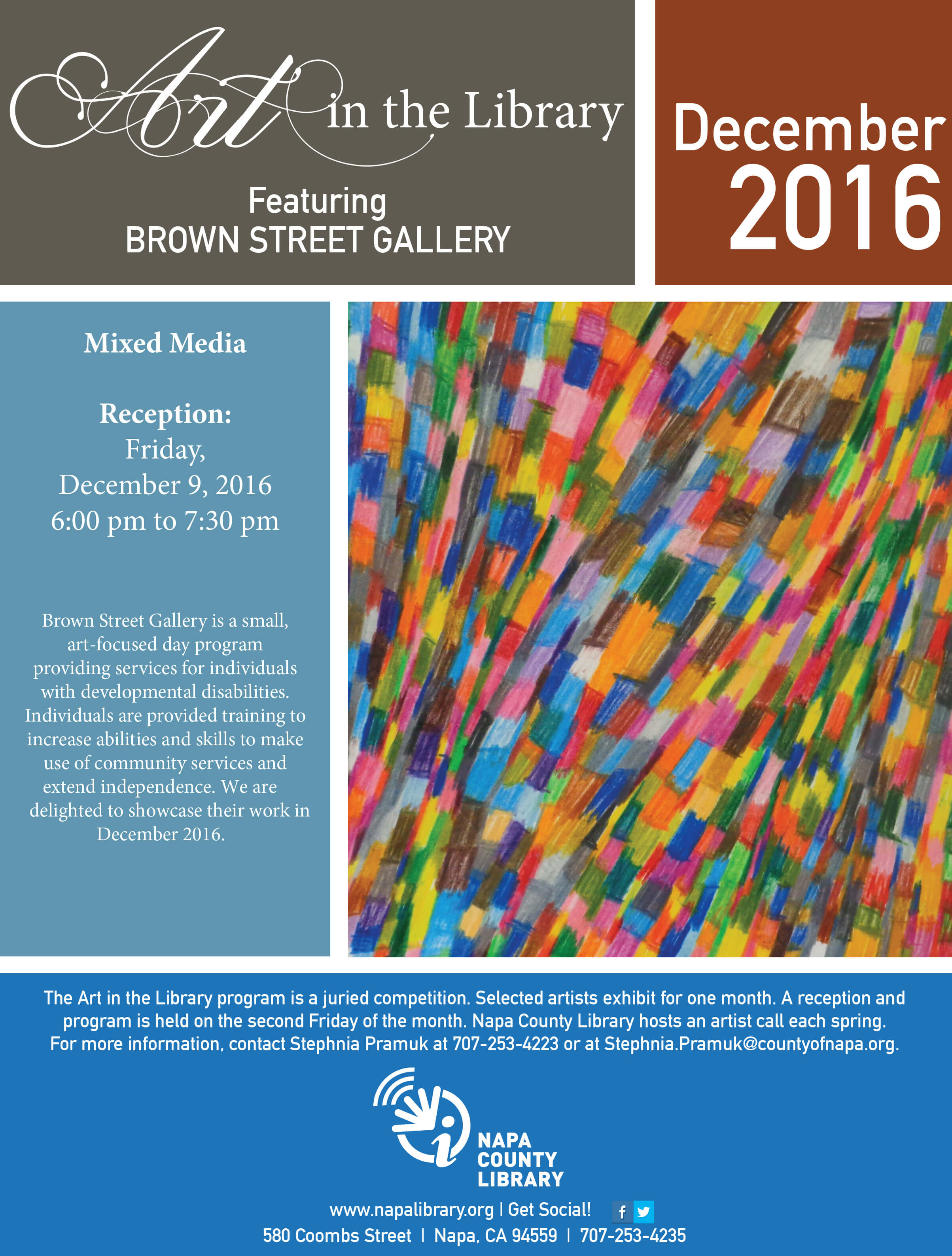 Art in the Library - Napa Valley Support Services